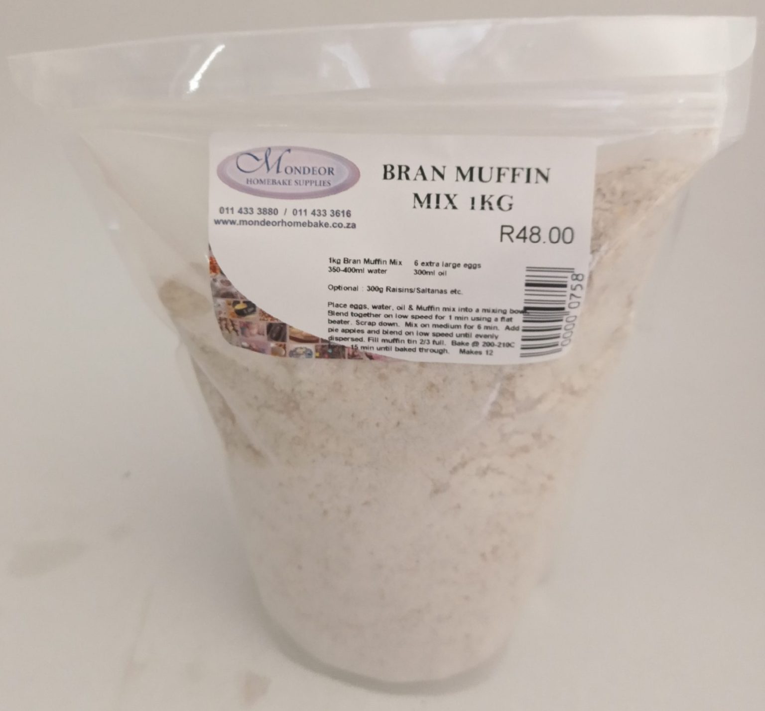 Bran Muffin Mix 1Kg 167