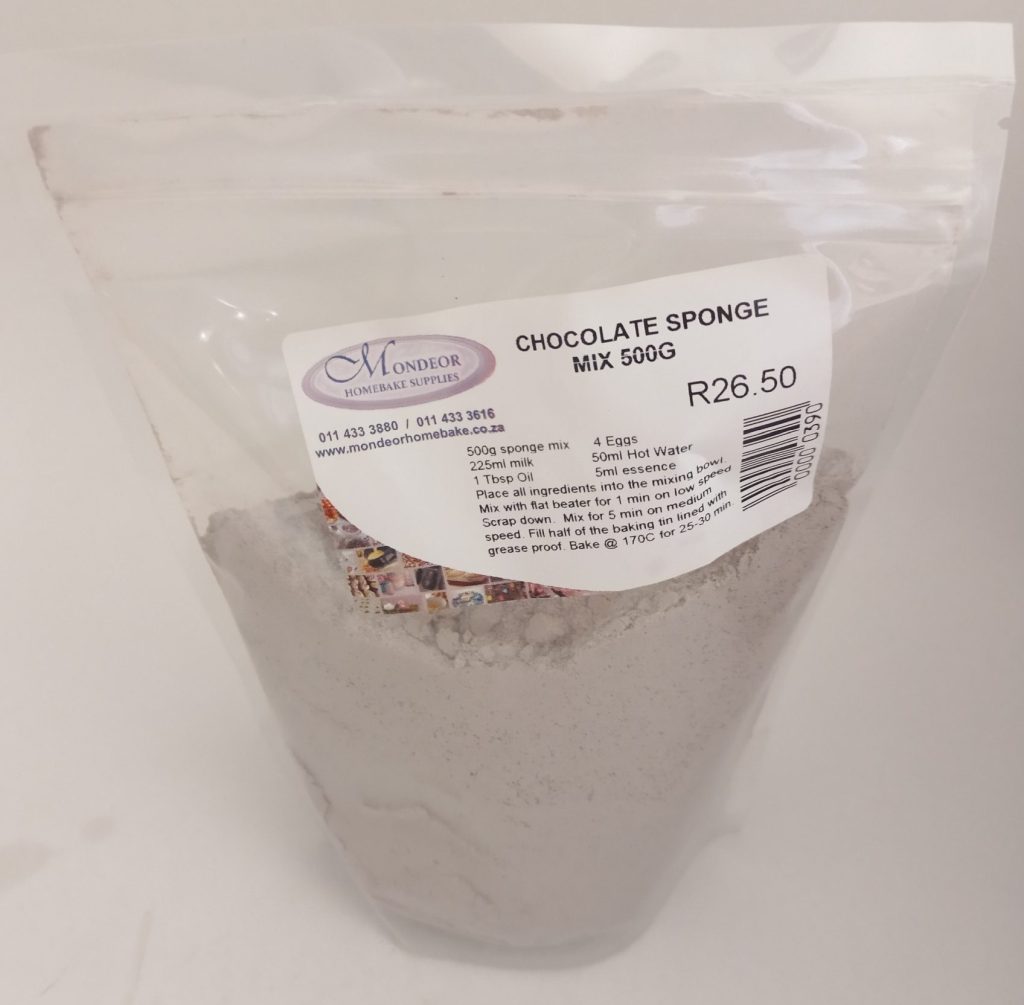Chocolate Sponge Mix 500g 525