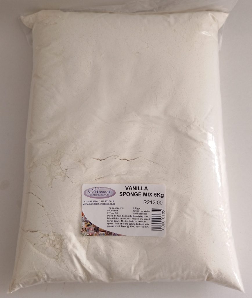 Pettina Sponge Vanilla 5Kg 519