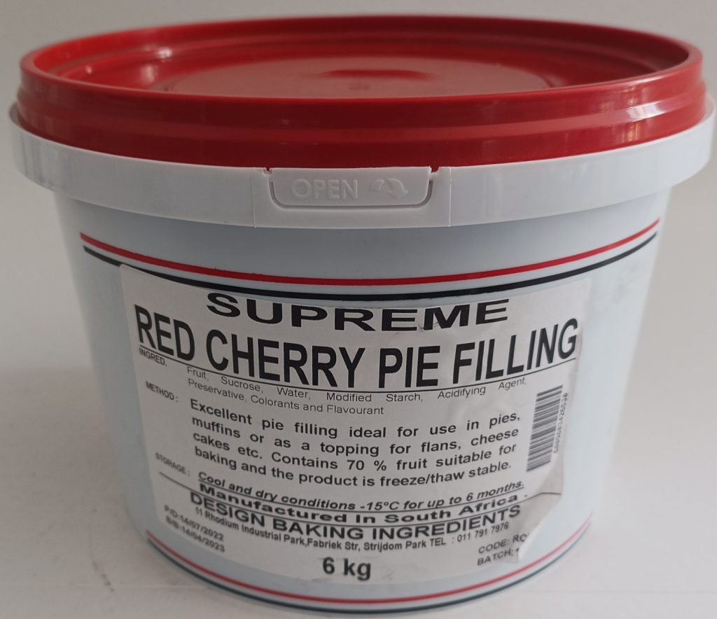 Red Cherry Topping 6kg 321