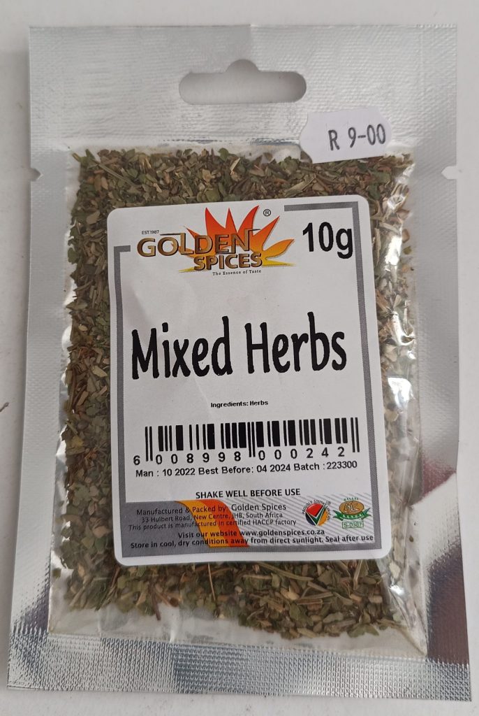 Mixed Herbs 10g 047